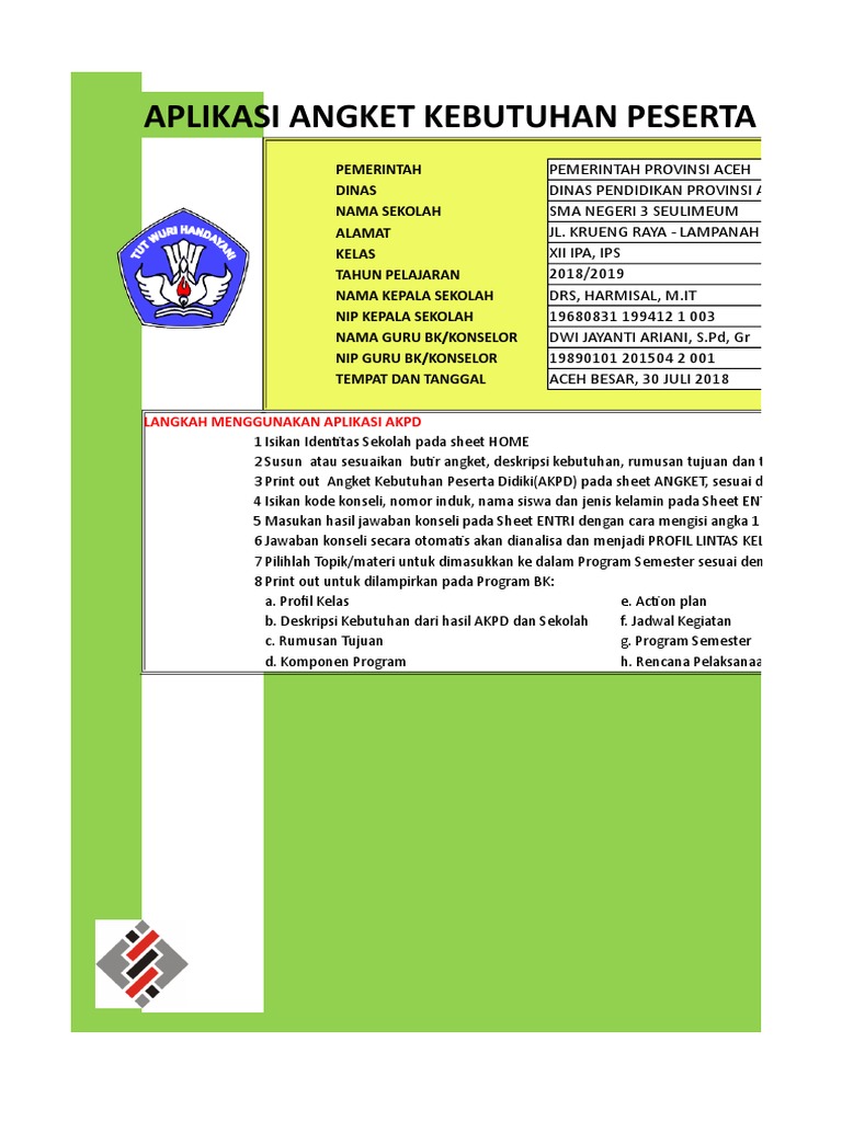 Aplikasi Akpd Lintas Kelas Xii | PDF