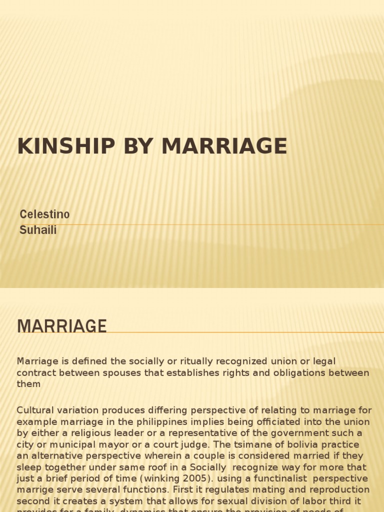 Four Types of Families Based on Marriage Systems: Patrifocal ...