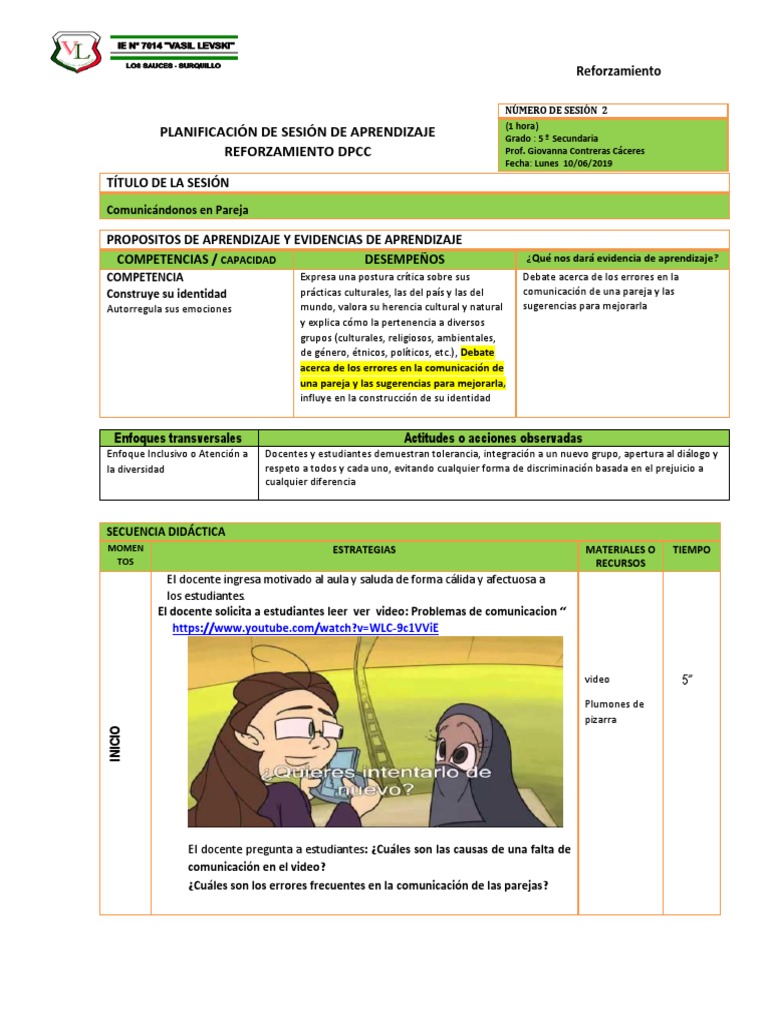 Sesion de DPCC 5º #2 Refuerzo | PDF | Tolerancia | Prejuicios