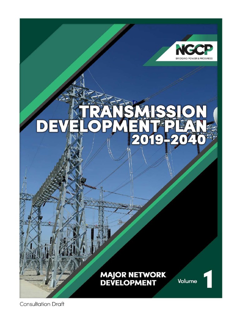 TDP 2019-2040 Consultation Draft Volume 1 Major Network Development ...