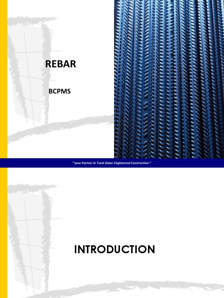Rebar | PDF | Reinforced Concrete | Building Engineering
