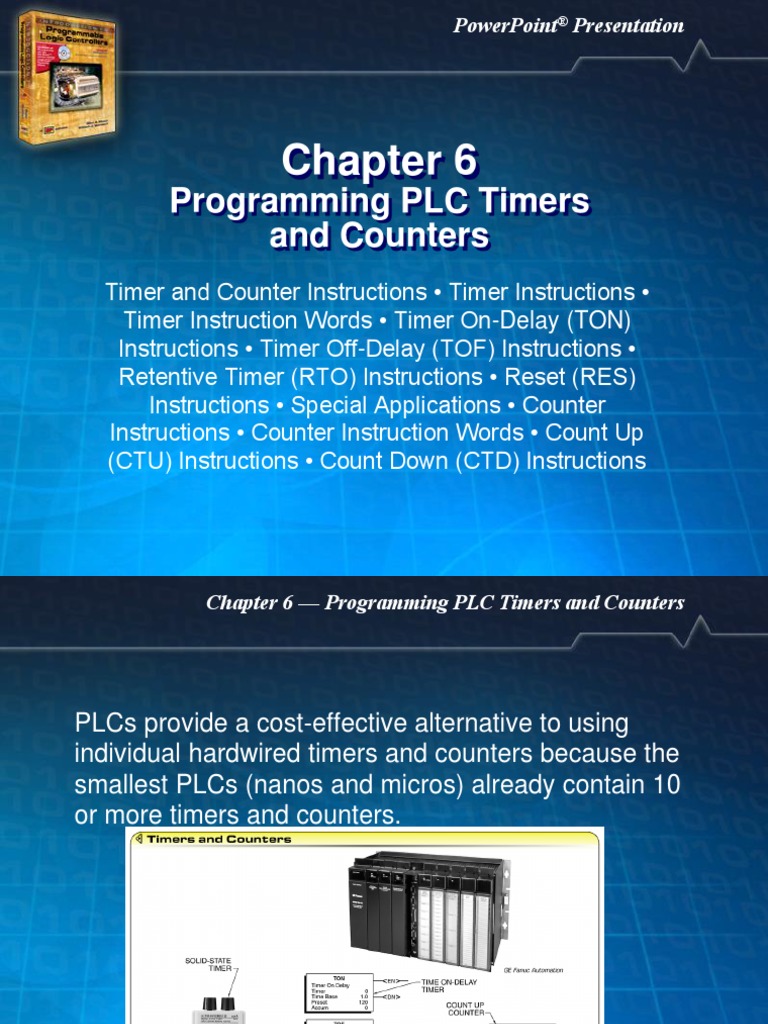 Timer And Counter Pdf Timer Programmable Logic Controller
