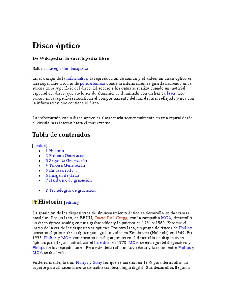 Disco Óptico | PDF | Blu Ray | CD ROM