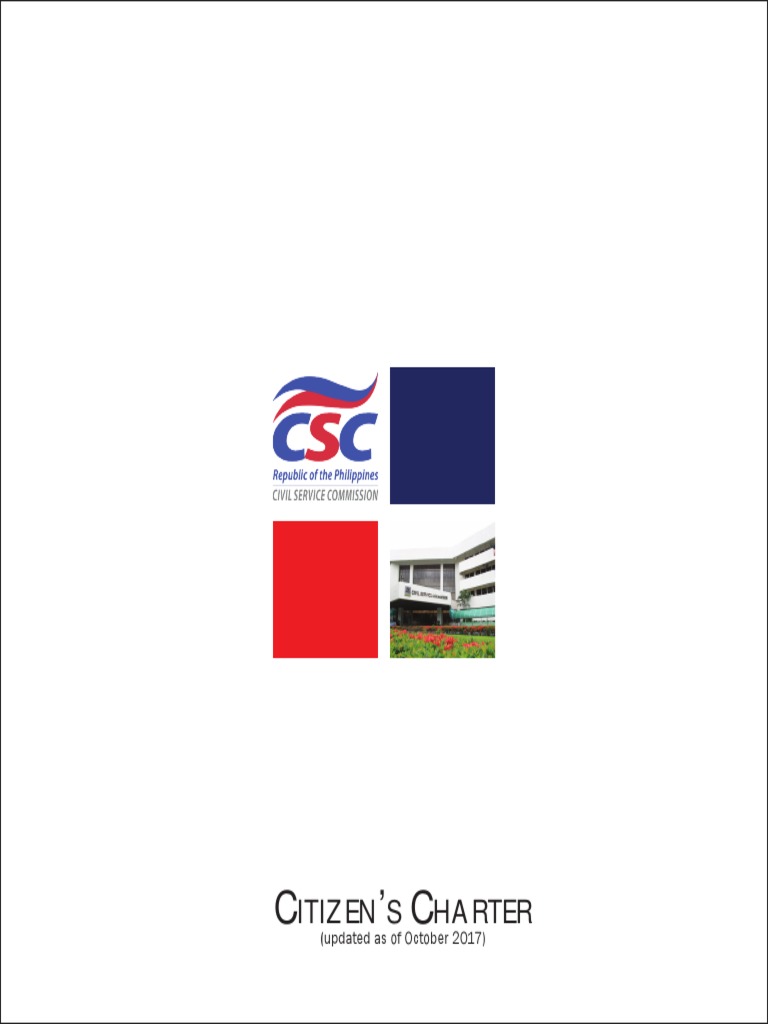 Citizen's Charter Overview and Services | PDF | Identity Document ...