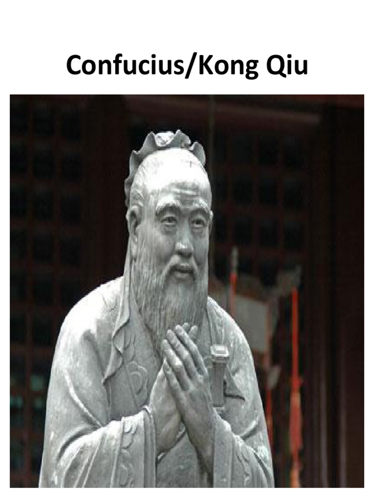Confucius/Kong Qiu | PDF