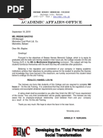 Request Letter For Industrial Visit | PDF | Career & Growth | Business