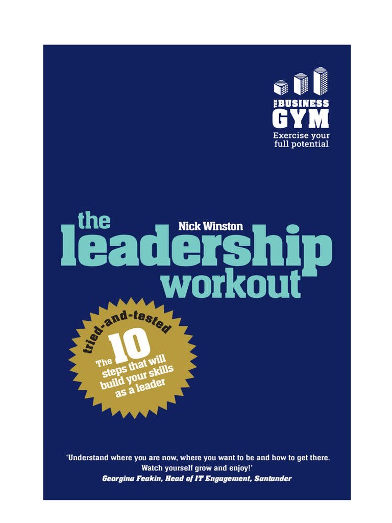 Leadership Workout | PDF | Carl Jung | Leadership