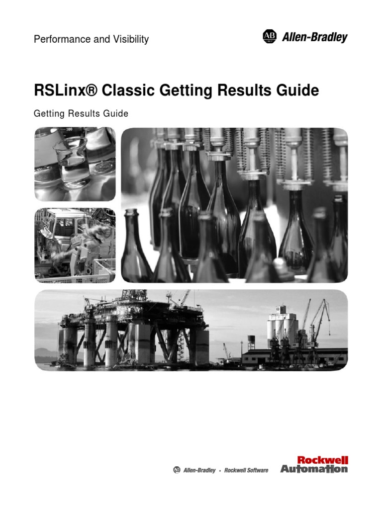 RSLinx® Classic Getting Results Guide | PDF | Microsoft Windows | Menu ...