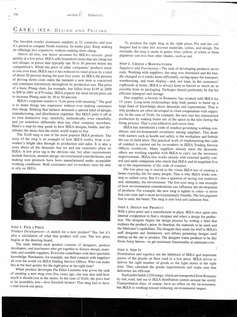 Design and Pricing IKEA PDF | PDF