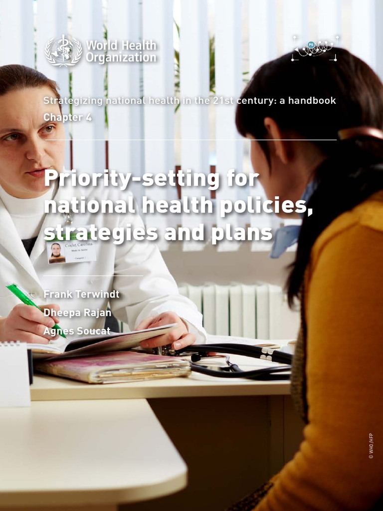 National Health Priorities WHO | PDF | Health Policy | Public Sphere