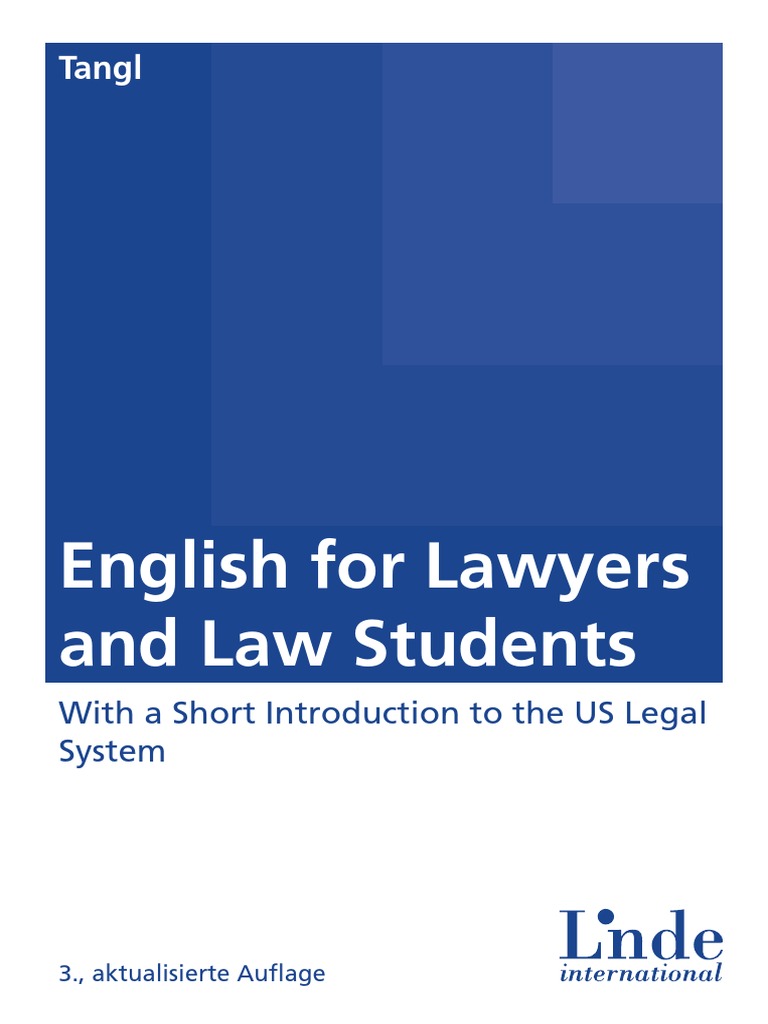 English for Lawyers and Law Students: Tangl | Precedent | Common Law