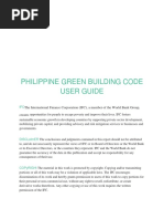 Philippine Green Building Code 2015 | PDF | Green Building | Hvac