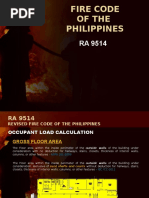 RA 9514 Summarized | PDF | Stairs | Fire Safety