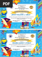 Deped Matatag Graduation Program Cover Editable Template | PDF