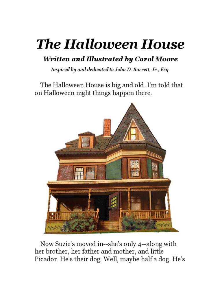 The Halloween House: Written and Illustrated by Carol Moore | PDF