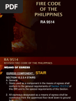 Ra9514-Means of Egress - Occupant Load | PDF | Fire Safety | Building Technology