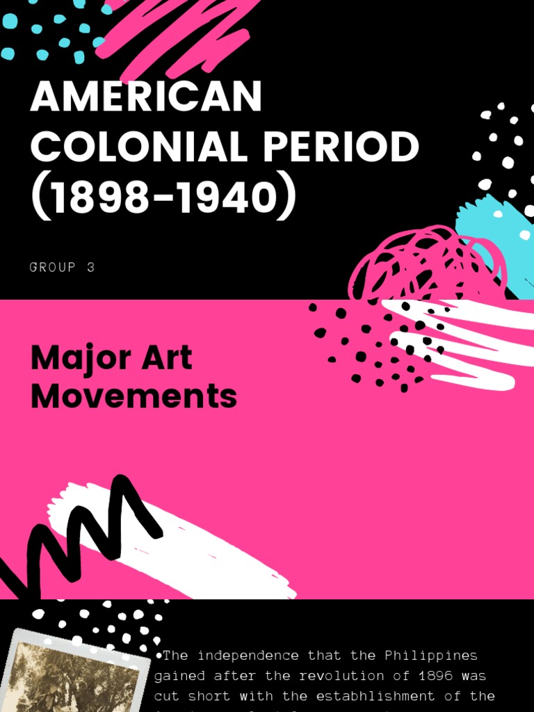 American Colonial Period Art and Theatre | PDF | Philippines