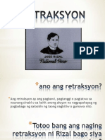 Ang Retraksyon Ni Rizal | PDF