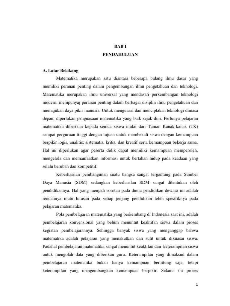 Makalah Pendekatan Problem Posing | PDF