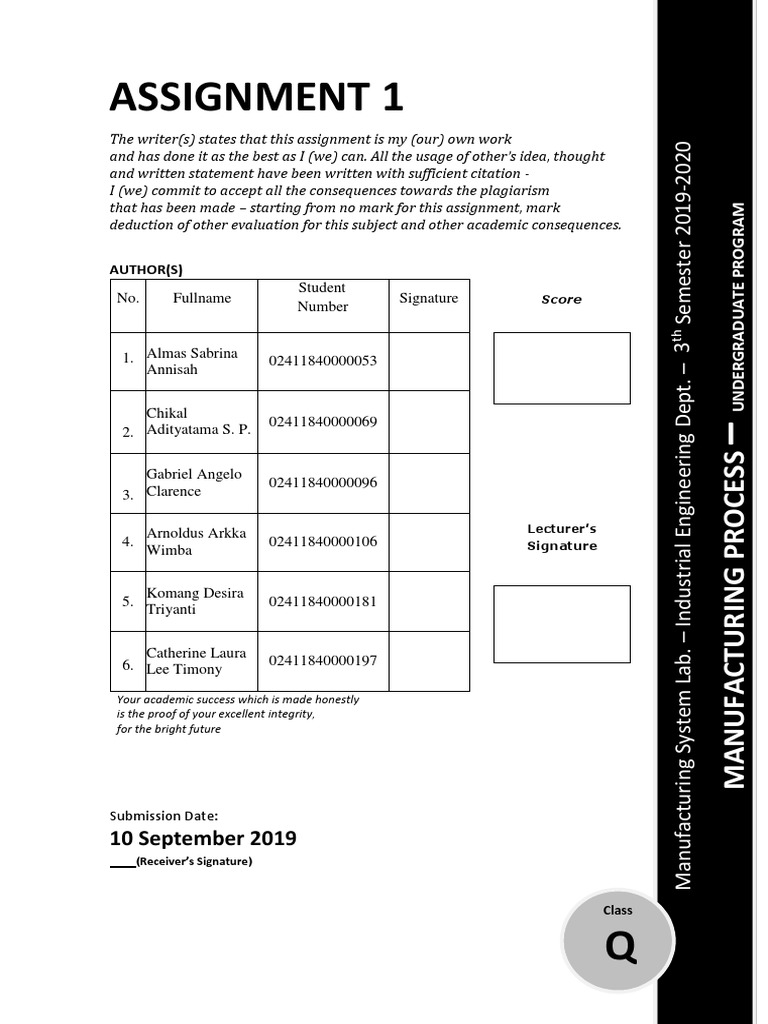 Manufacturing Process Q5 | PDF | Adhesive | Business Process