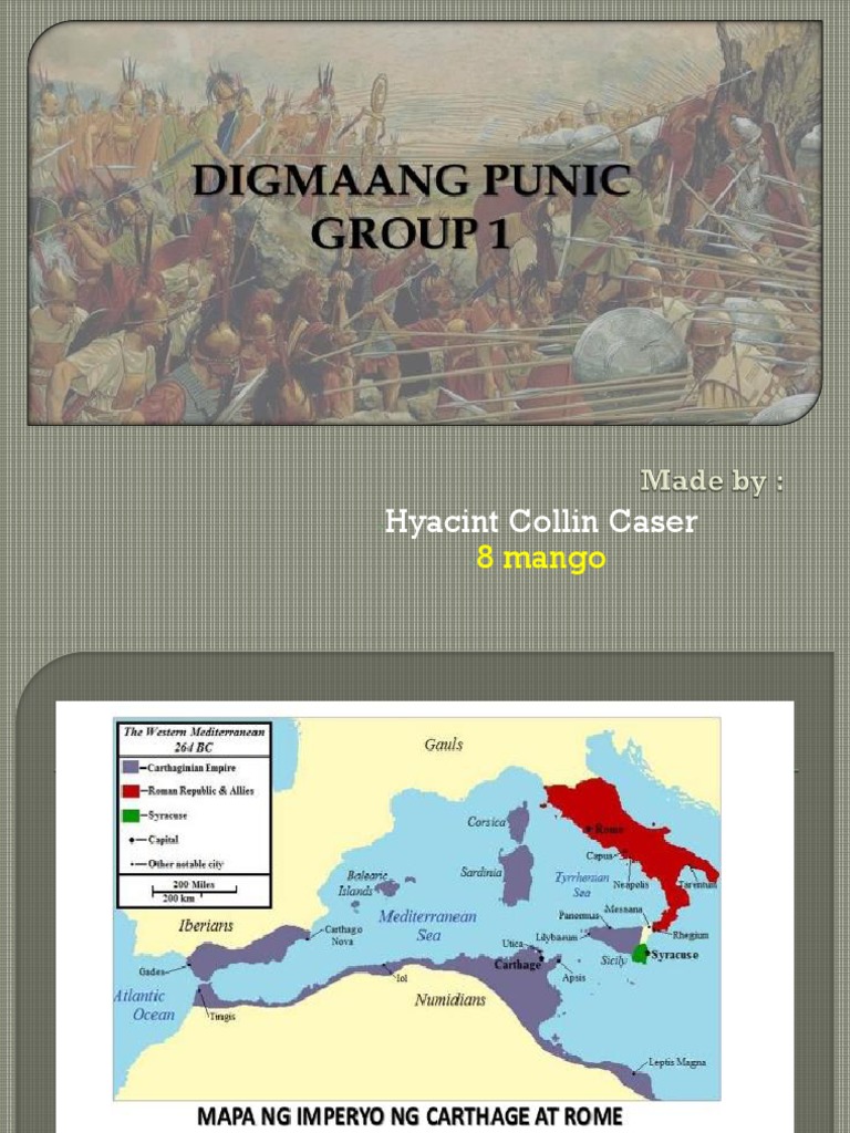 Digmaang Punic | PDF