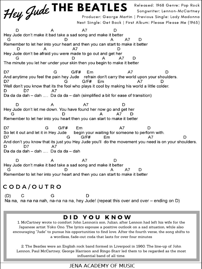 Hey Jude | PDF