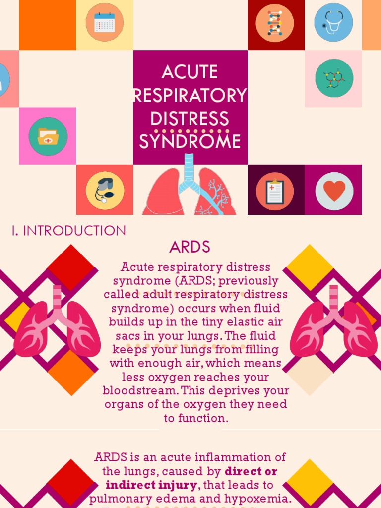 Acute Respiratory Distress Syndrome | PDF | Respiratory Tract | Lung