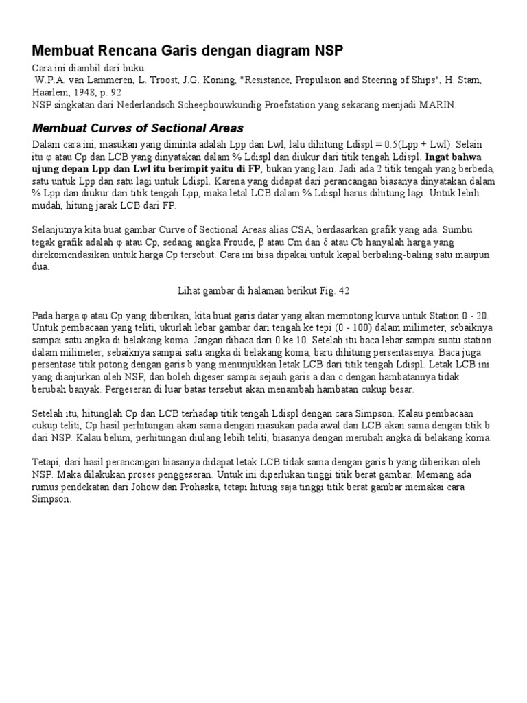 Membuat Rencana Garis Dengan Diagram NSP - Revised | PDF