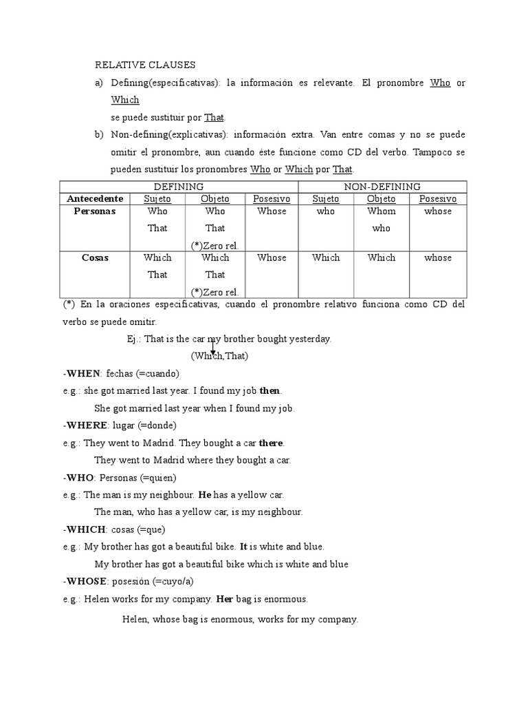 Relative Theory | PDF