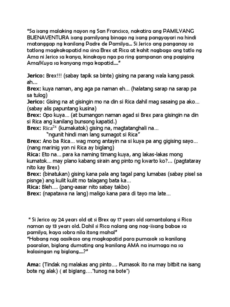 Drama Class Script | PDF