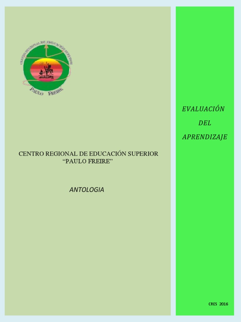 Evaluación Educativa | PDF | Evaluación | Plan de estudios