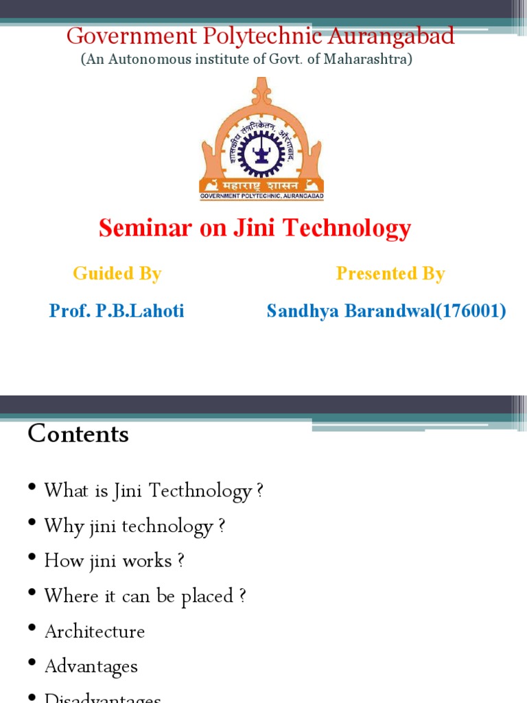 Jini Technologies | PDF