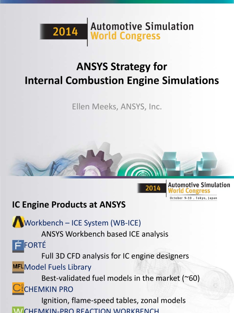 Internal Combustion Engine Simulations | PDF | Internal Combustion ...
