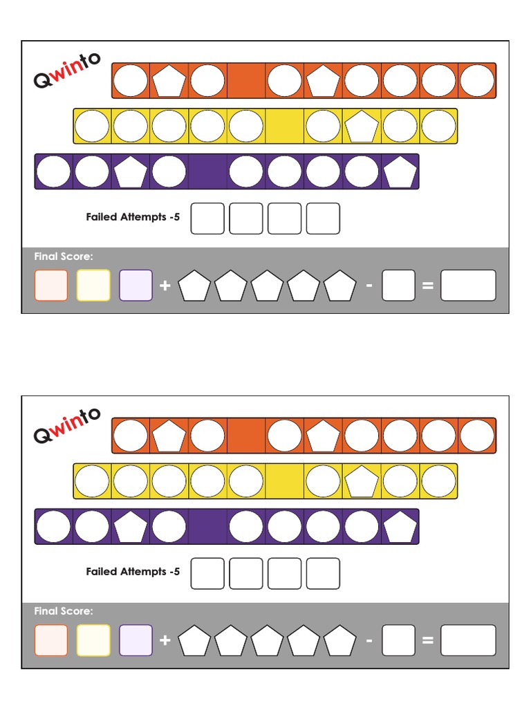 Qwinto Block PDF | PDF
