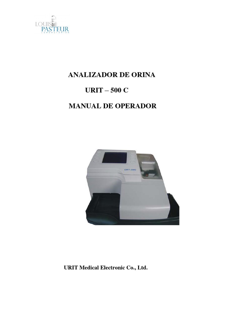 Manual Urit 500 | PDF | Informática y tecnología de la información ...