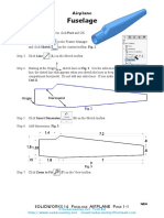 OpenVSP Fuselage & Wing Tutorial | PDF