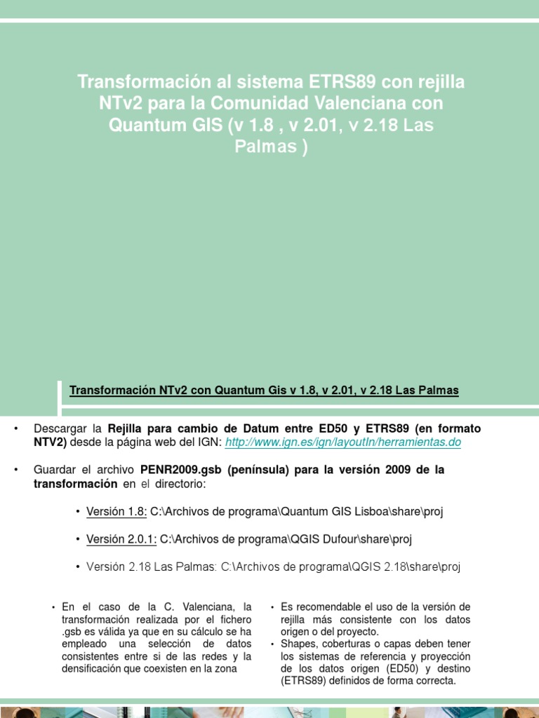 Cambio de Sistema de Referencia | PDF | Software | Informática