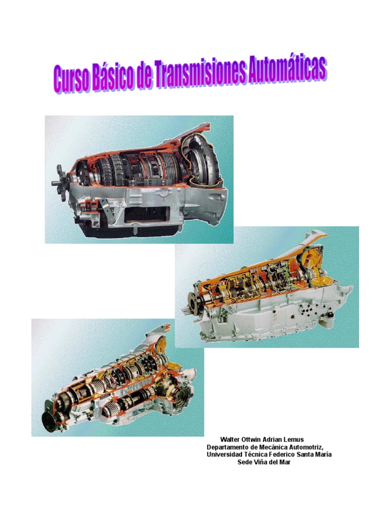Curso Basico de Cajas Automaticas PDF | PDF | Transmisión automática | Transmisión (Mecánica)