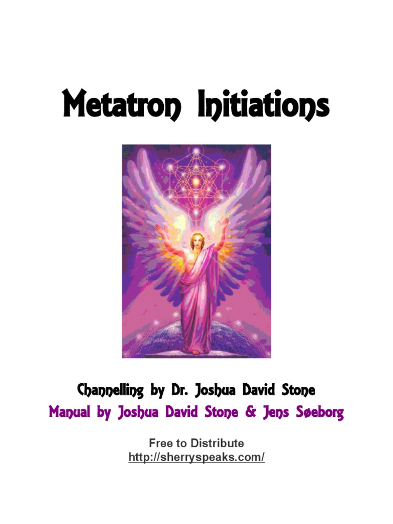 Metatron Initiations PDF | PDF | Angel | Religious Belief And Doctrine