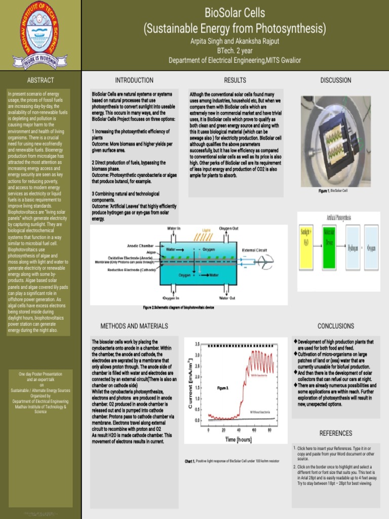 BioSolar Cells | PDF | Biomass | Photosynthesis