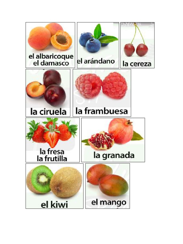 16 Frutas | PDF