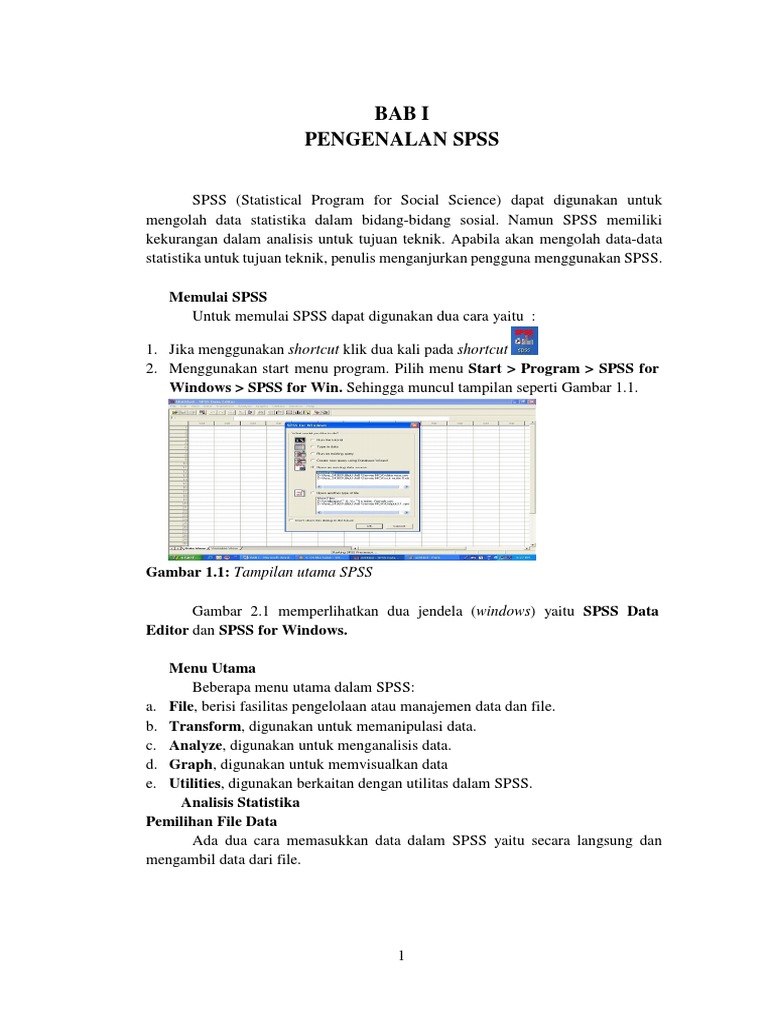 Modul Pengantar Lab Statistik | PDF