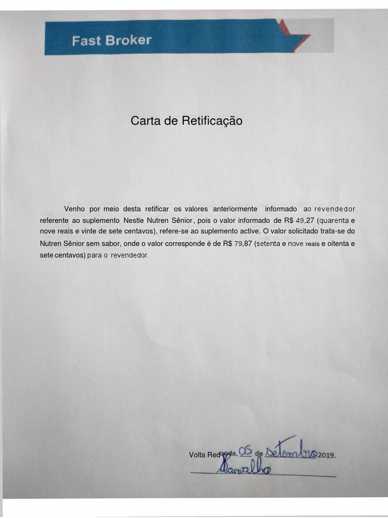Carta de Retificação (1) - OCR | PDF