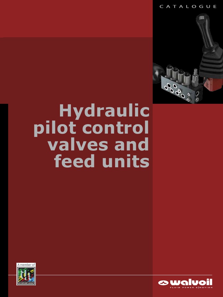 Hydraulic Pilot Control - D1WWEF01E | PDF | Valve | Viscosity