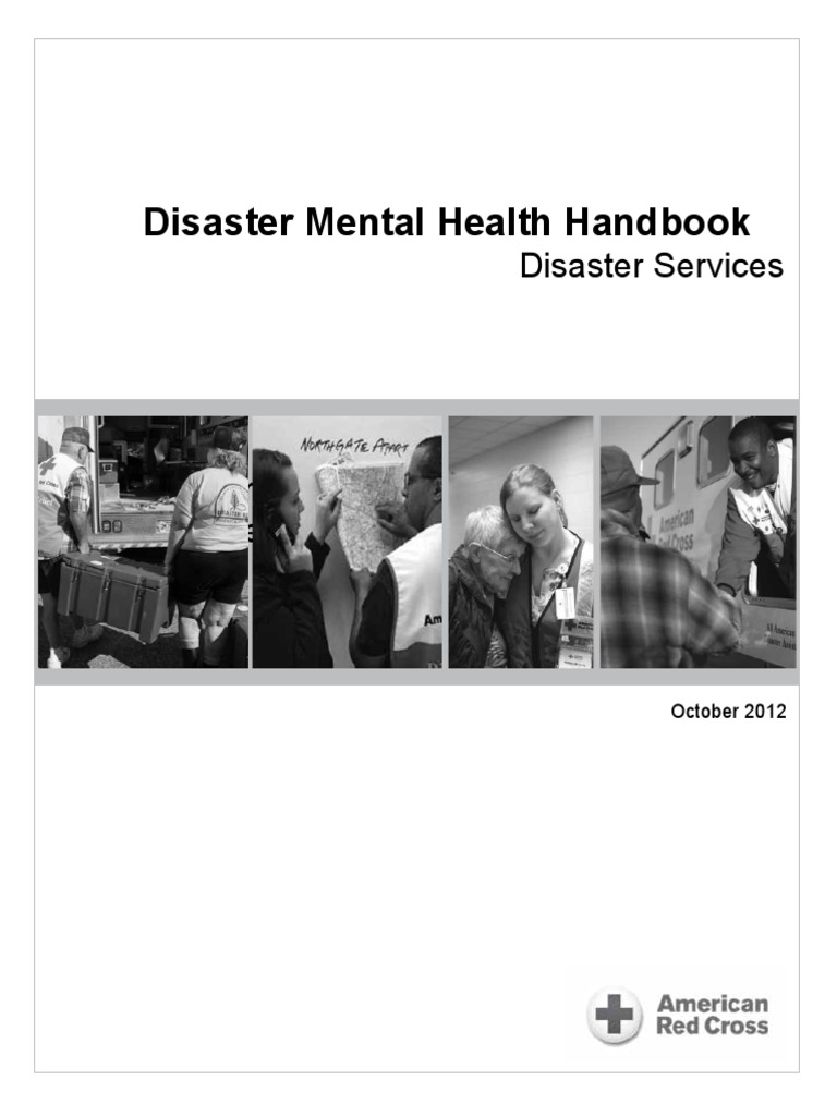 Disaster Mental Health Handbook PDF | PDF | Psychologist | American Red ...