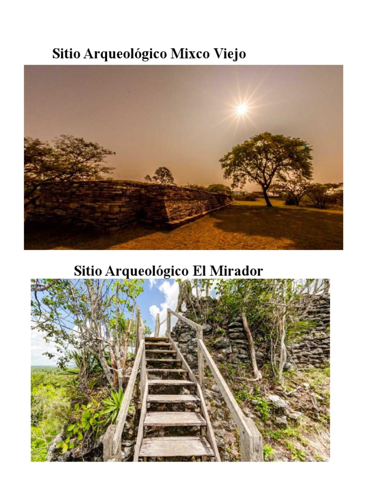 Principales Sitios Arqueológicos de Guatemala | PDF | Ciencias sociales ...