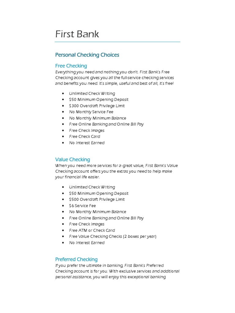 Checking | PDF