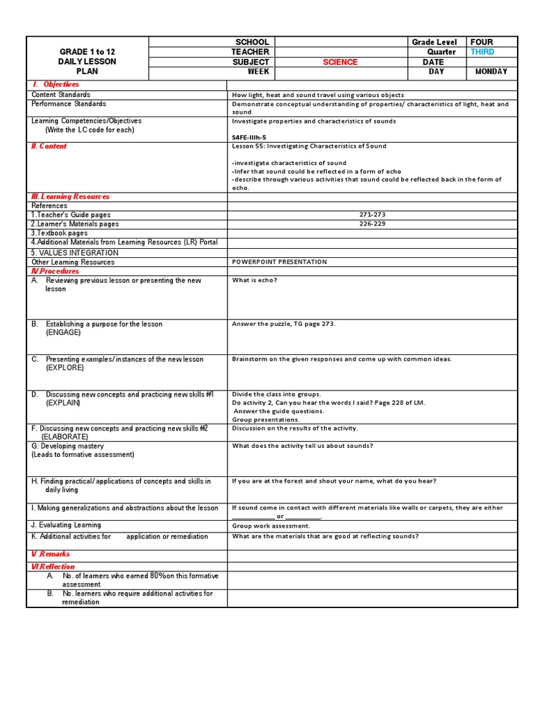DLP Science Quarter 3 Day | PDF | Concept | Abstraction
