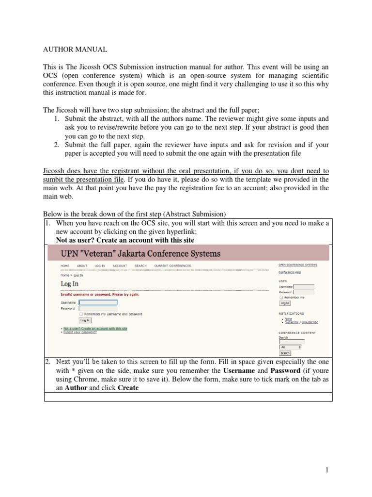 Ocs Author Manual (Eng) | PDF | User (Computing) | World Wide Web