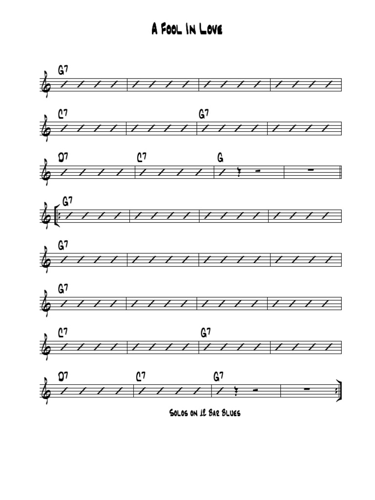 A Fool in Love | PDF